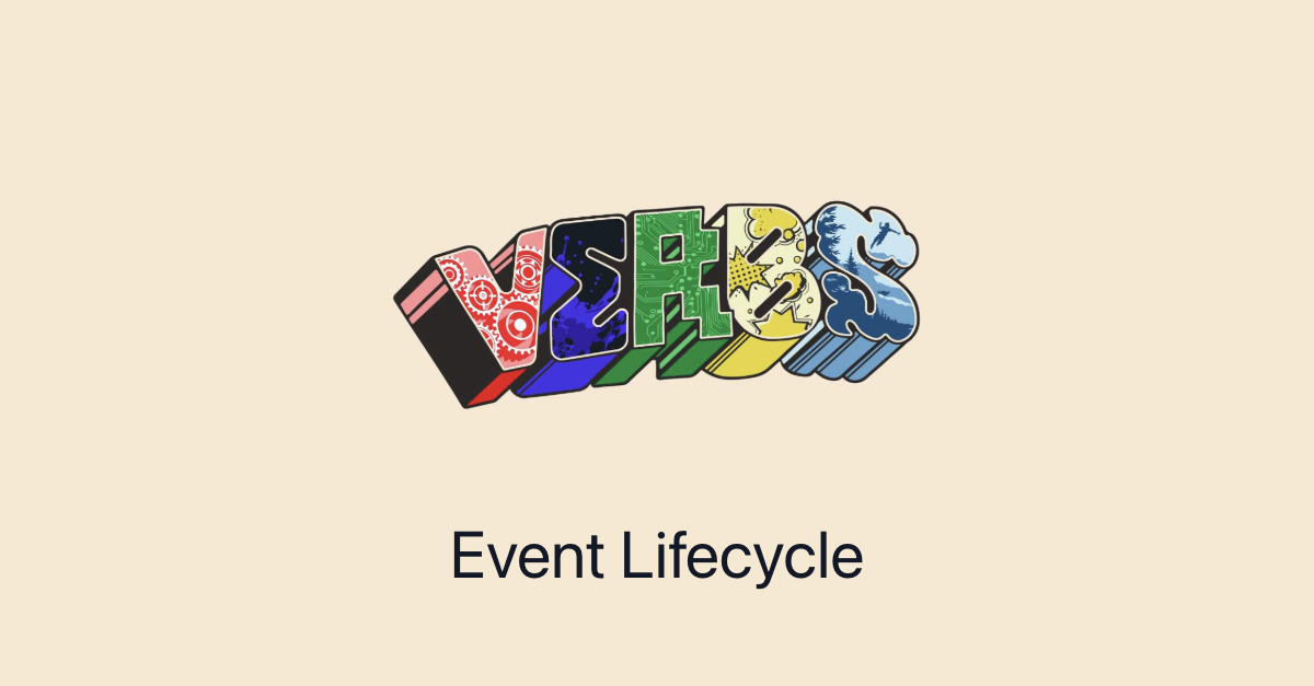 Event Lifecycle - Verbs